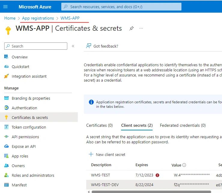 Microsoft warehouse management Mobile App