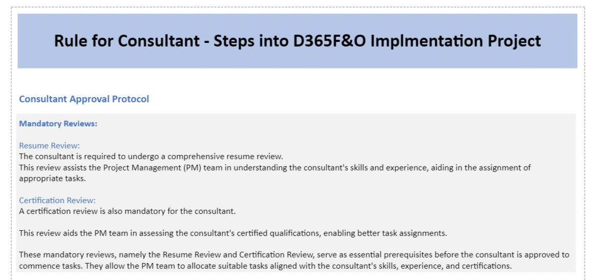 DevOps Process Rule and Billing Query