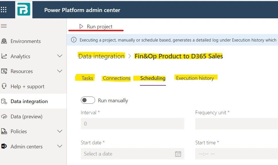 Integration D365 FO- Data project by Integrator -Dual Write setup