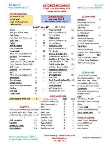 Victoria's Restaurant