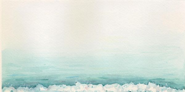 SeaSpray Watercolors - Beautiful Beach Pictures, Coastal Art