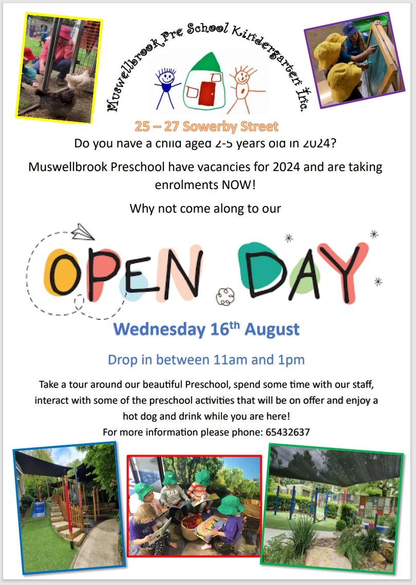 Muswellbrook Pre School Kindergarten - Home