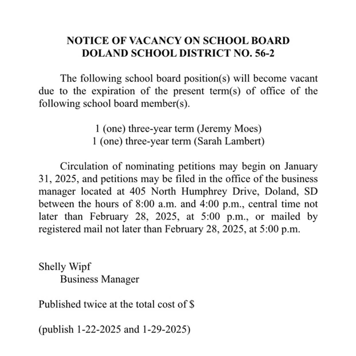 Doland Public School