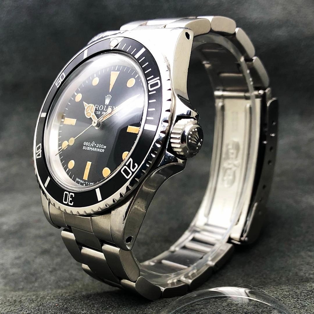 Low Dome Crystal Plexi for Rolex 5513 5512 Submariner