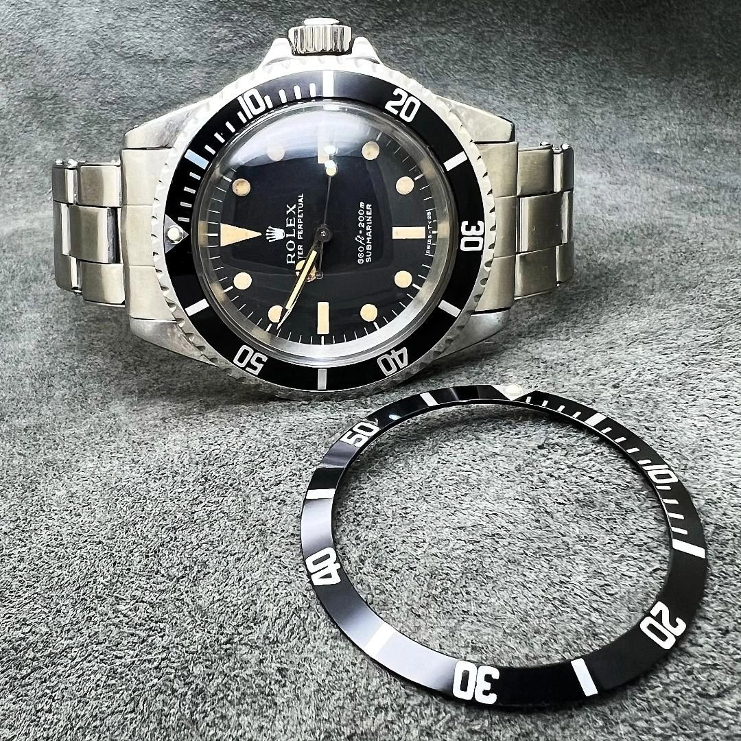 Kissing 4 Fat Font Bezel Insert replacement for Vintage Rolex ...