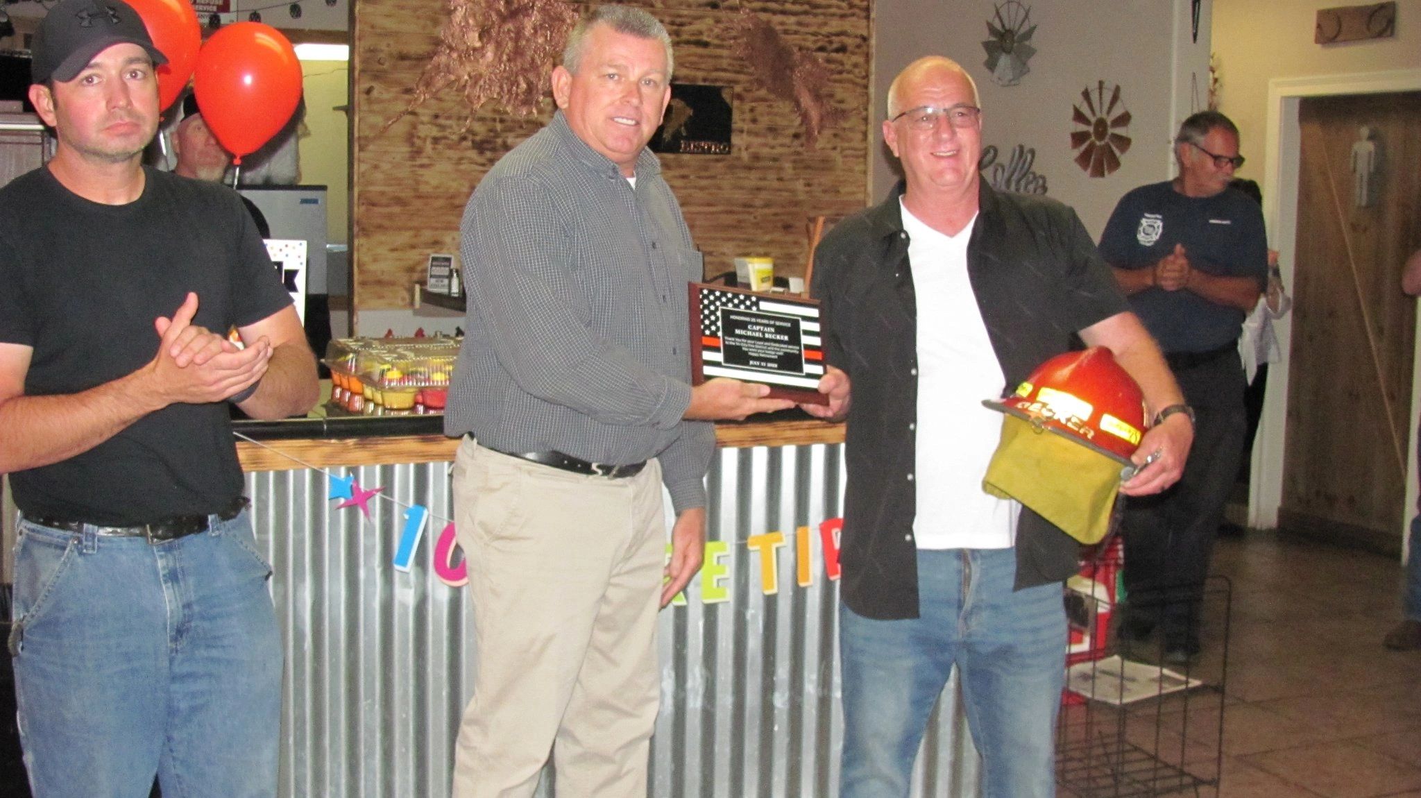 Captain Mike Becker Retires