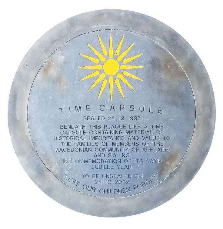 TIME CAPSULE TO BE UNVEILED AFTER 25 YEARS 1997 - 2022
