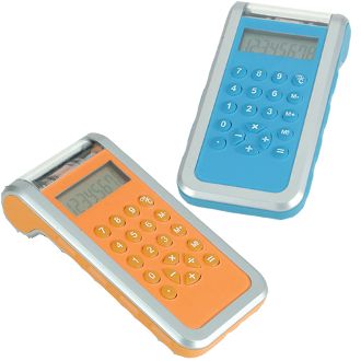GH-602 Shake-Rechargeable Calculator.