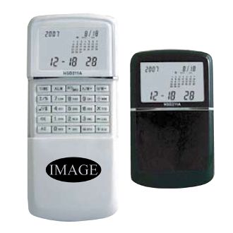 HS-211 Traveling World Time Alarm Clock/Calculator.