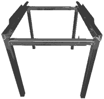 ADJ. AIR HANDLER STANDS | The Metal Shop