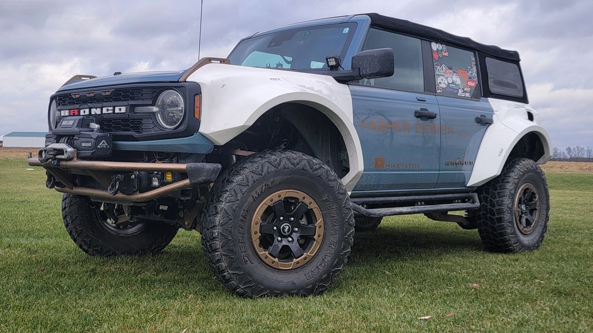 Fiberwerx Fiberglass Fender Set for 21+ Bronco & Bronco Raptor