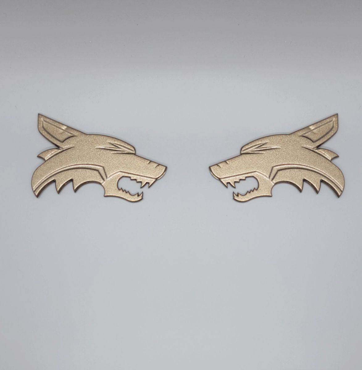 Coyote Emblem - Pair