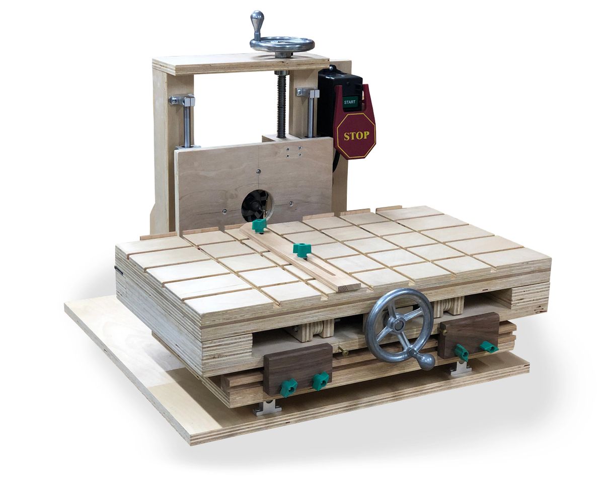 Horizontal Slot Mortiser Plans