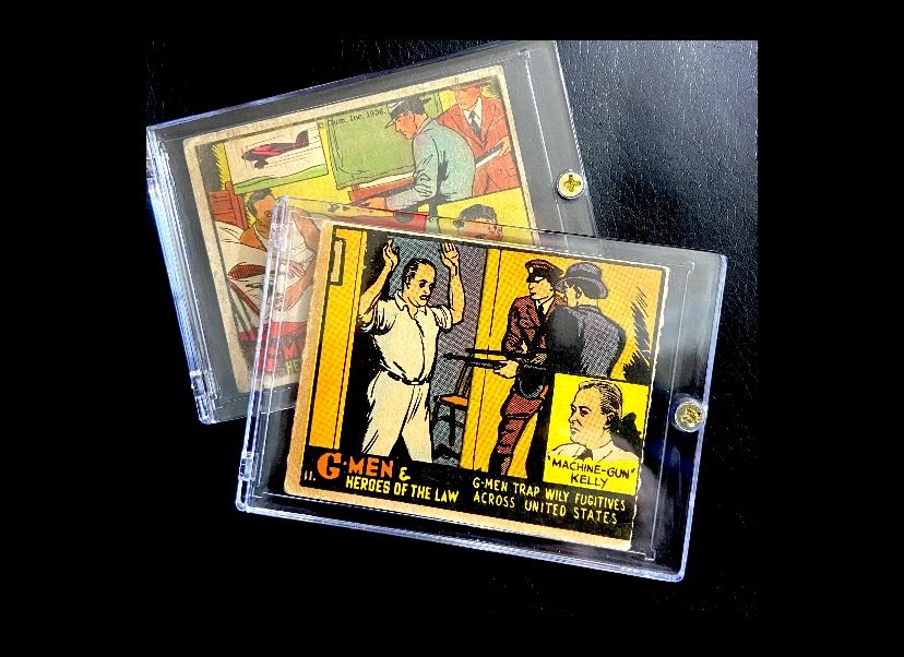 1936 True Crime Trading Card G MEN & HEROES OF THE LAW - MULTIPLE OPTIONS