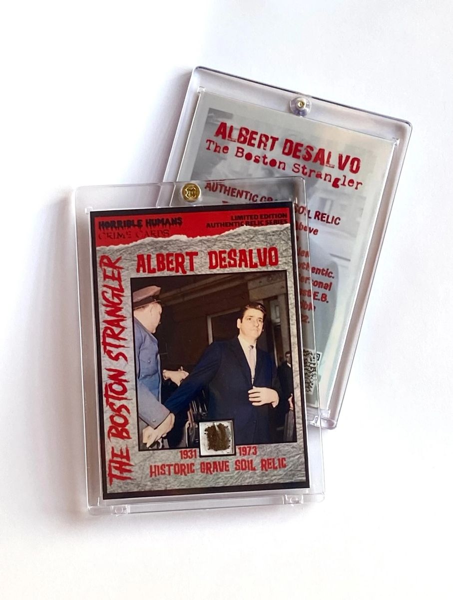 Albert DeSalvo “The Boston Strangler” Authentic Relic In Collector’s Case