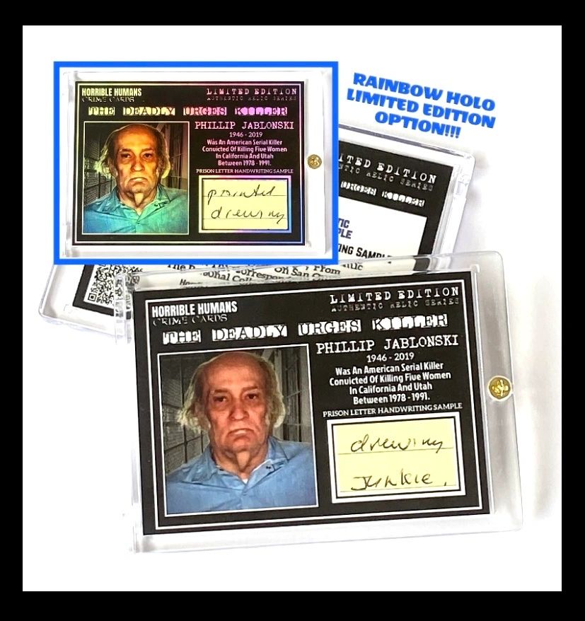 Phillip Jablonski Authentic Handwriting Sample Relic Series Card In ...