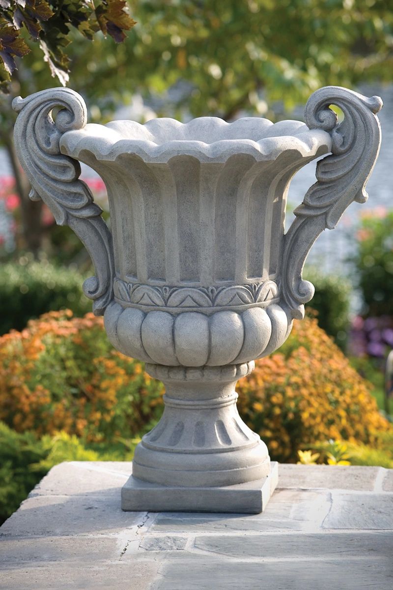 36" Double Handled Verona Outdoor Garden Urn