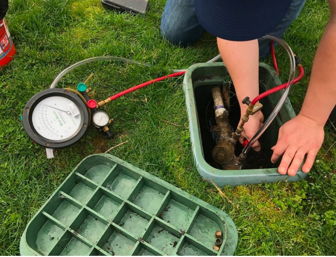 Napa Backflow and Meter