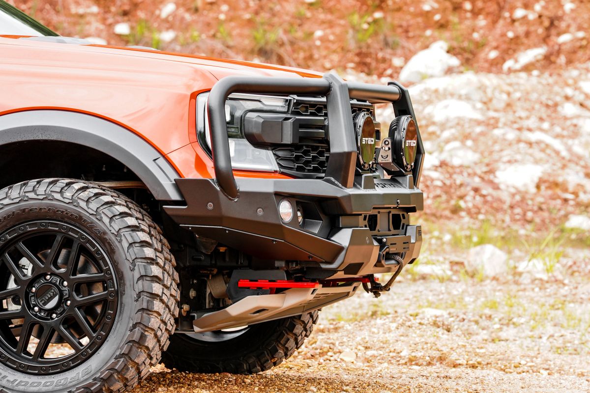 FORTMAN NEXT GEN RAPTOR ALUMINIUM FRONT WINCH BUMPER (loop-bar)