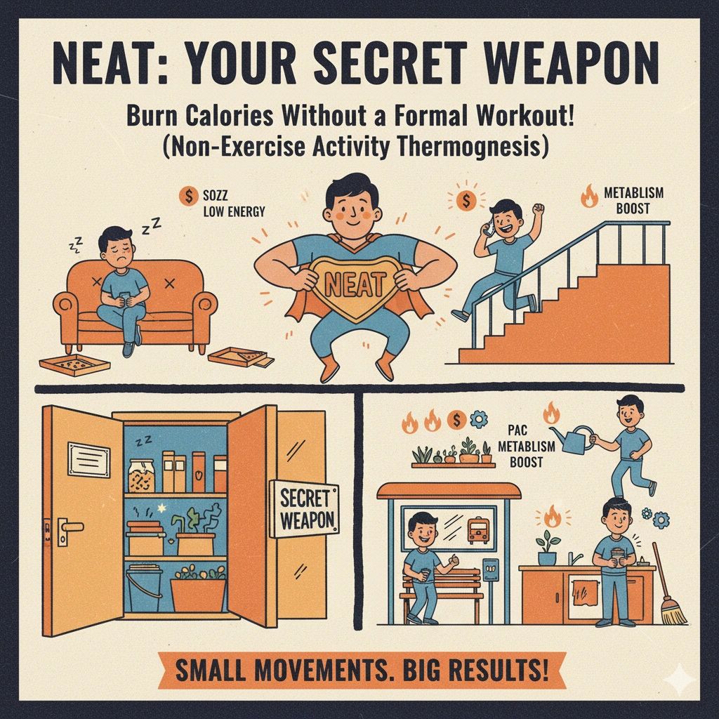 NEAT: Your Secret Weapon for Burning Calories Without a Workout