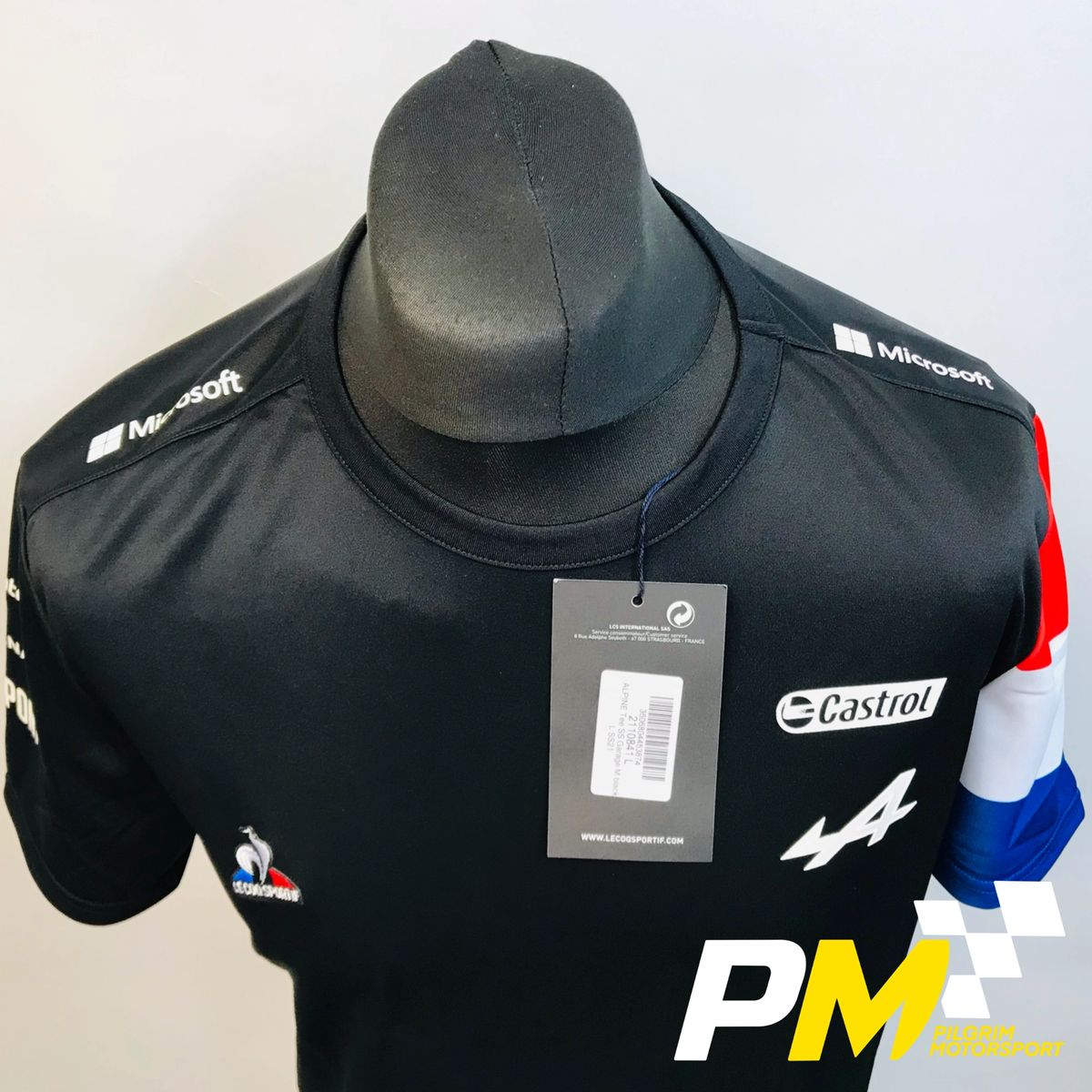 Alpine 2021 Formula One Team Issue Pit Crew Race Day T-Shirt Brand New