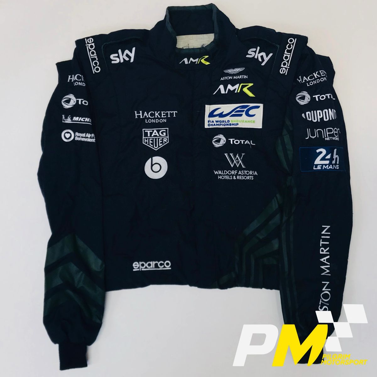 AMR Aston Martin Racing Le Mans Team Race Suit 2019 Sparco FIA Standard ...