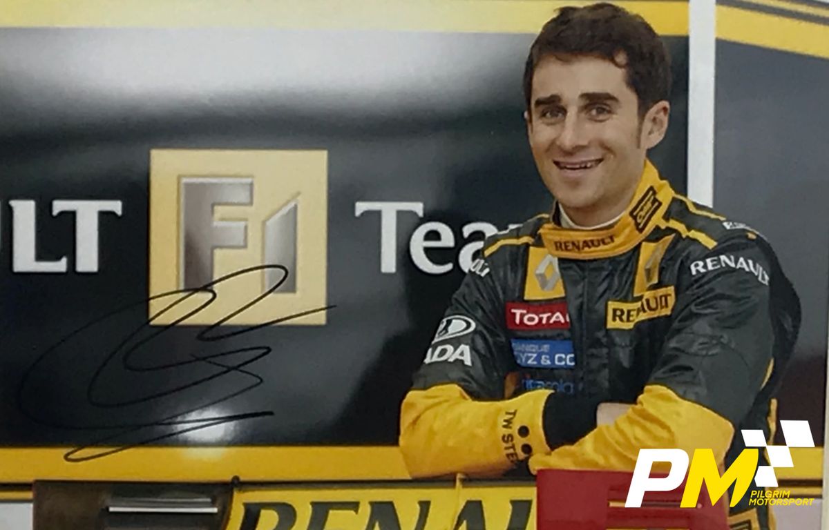 Nico Prost Renault Formula One Team Hand Signed Photograph