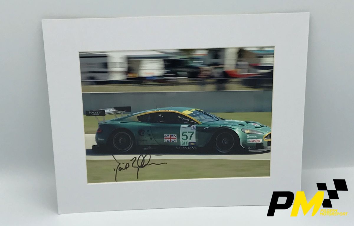 David Brabham Hand Signed Aston Martin Racing GT1 Photograph Sebring 2005