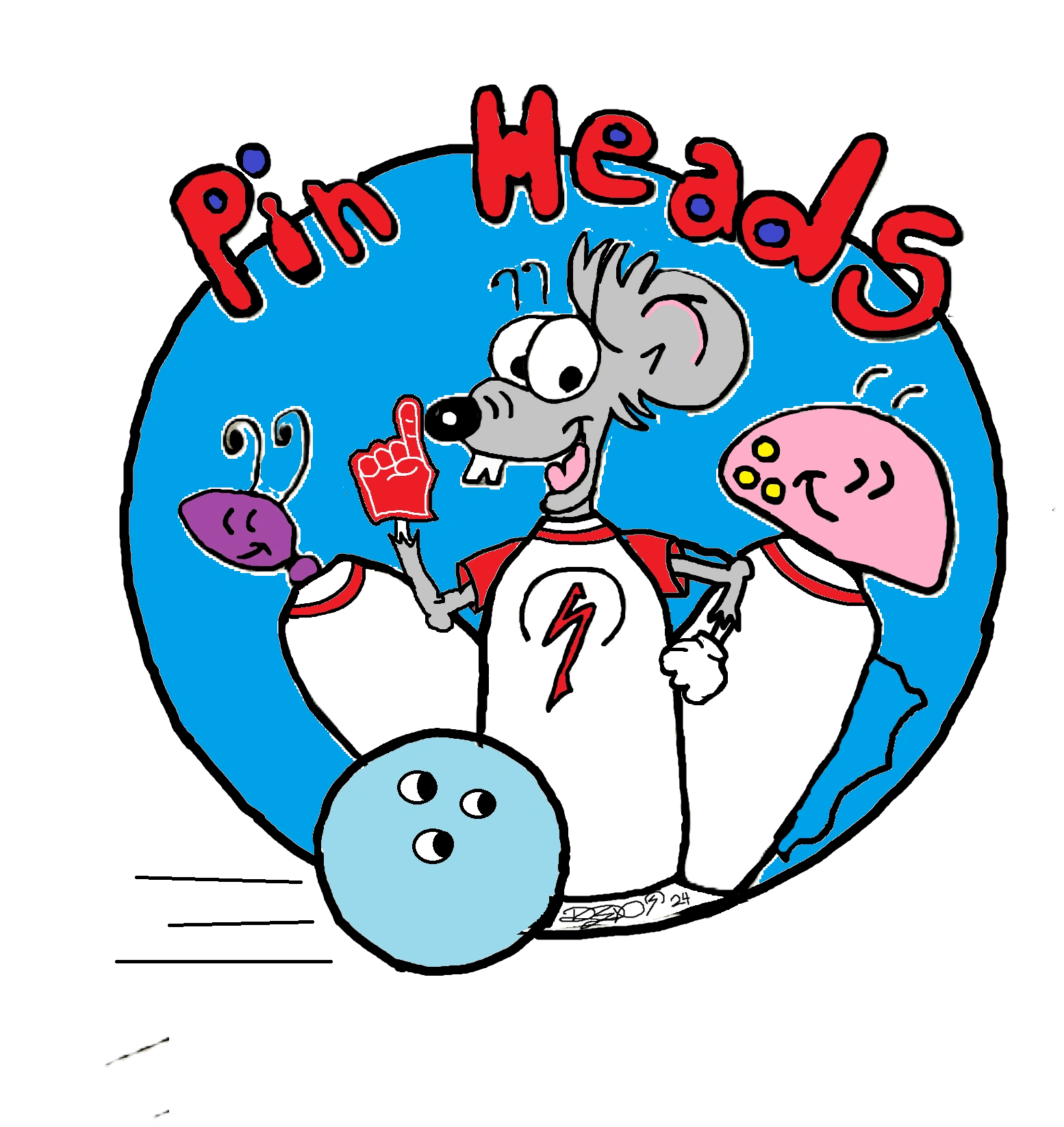 Pin heads Bowling