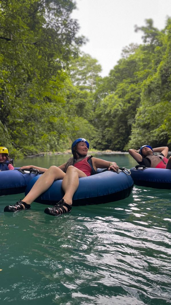 Costa Rica Authentic Experiences - White River Float Tube, Tubing in Río Celeste, River Tubes