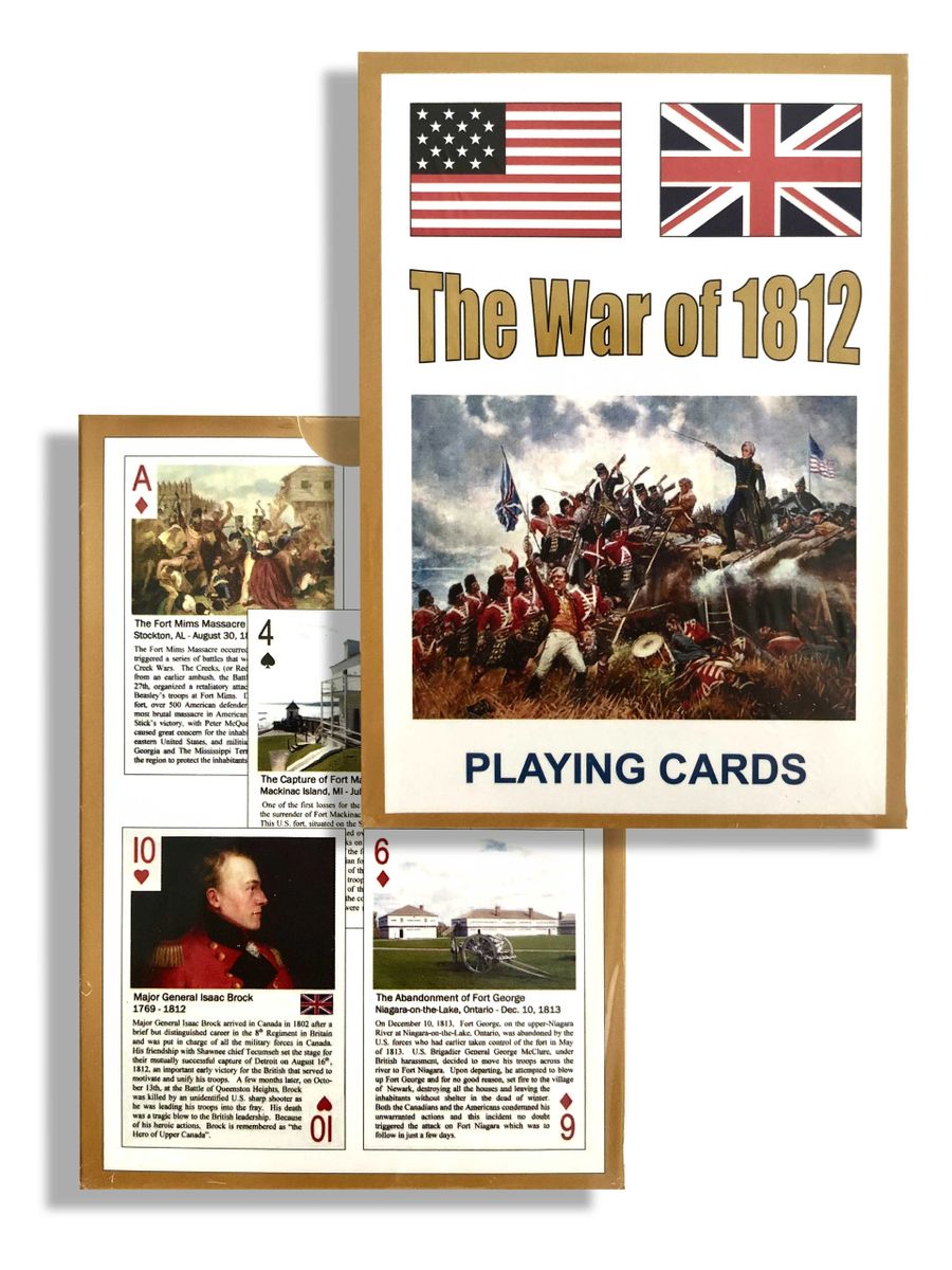 The War of 1812 Playing Cards