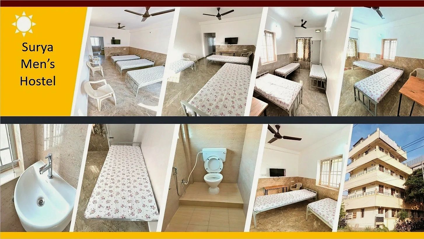 Surya Men's Hostel - Men's PG Hostel, Men's PG, Hostel Stay