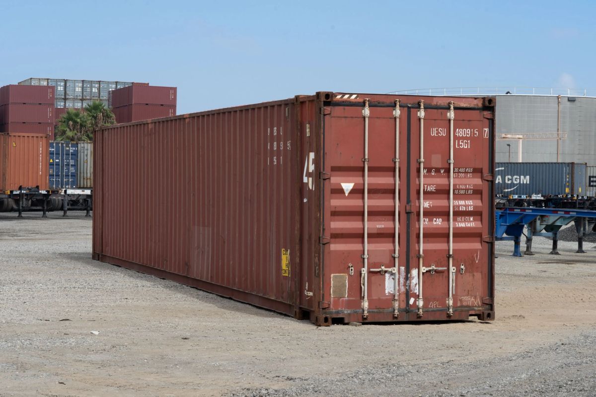 Used 45-foot Shipping Container W&WT\CW