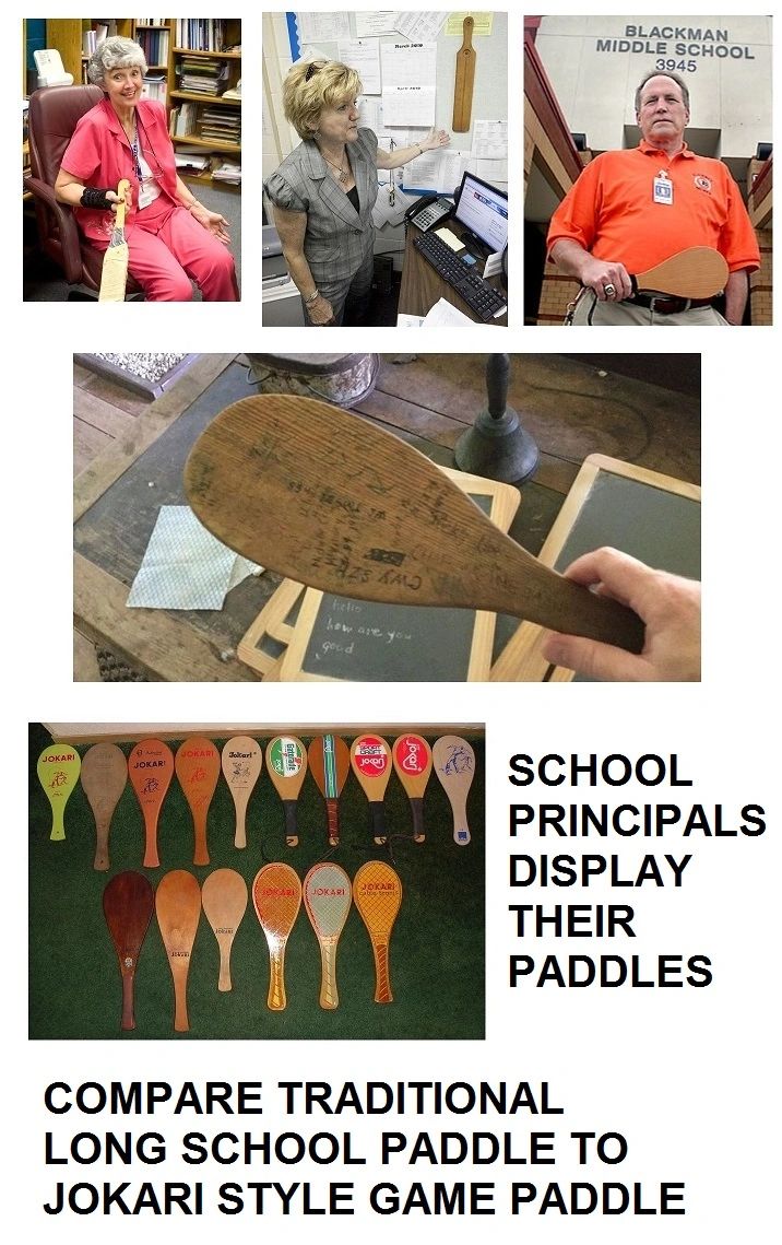COMPARE TRADITIONAL SCHOOL PADDLE TO JOKARI STYLE GAME PADDLE
