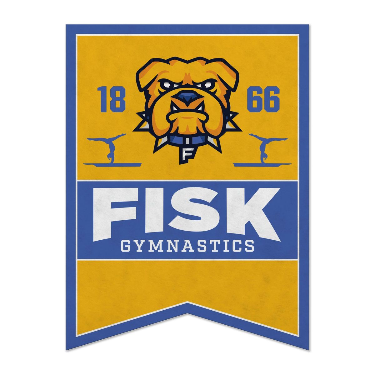 Fisk Sports Dovetail Pennant