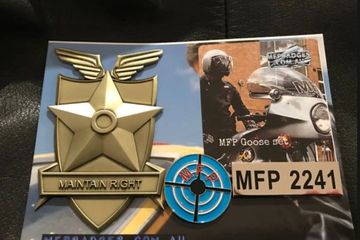 MFP Badges, Mad Max Badges - Main Force Patrol - MFP - Badges