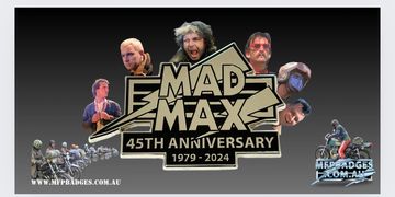 Mad Max Badges - Main Force Patrol - MFP - Badges