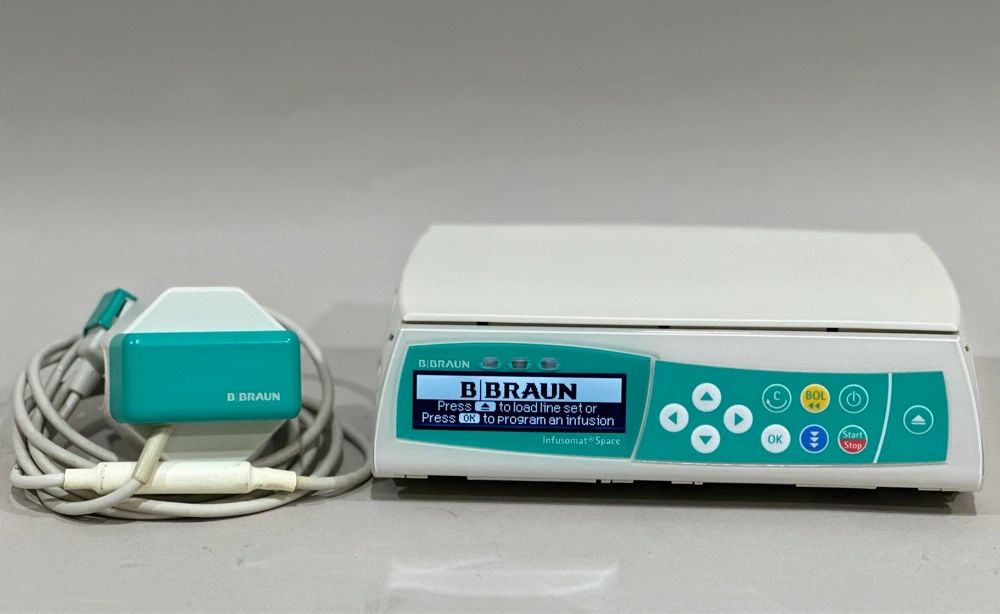 B Braun Infusomat Space Pump 8713050 With AC Adapter - Software Version ...
