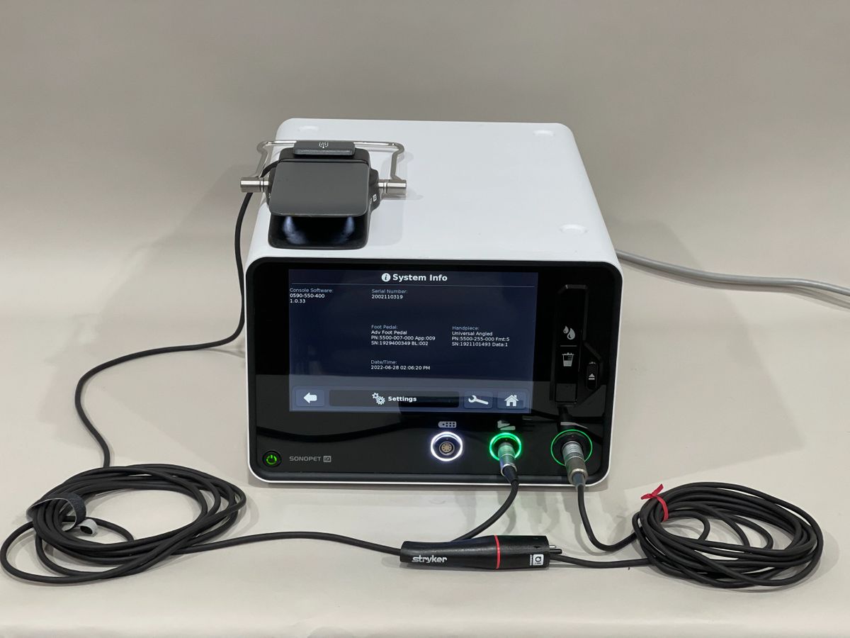 Stryker Sonopet iQ Ultrasonic Aspirator System