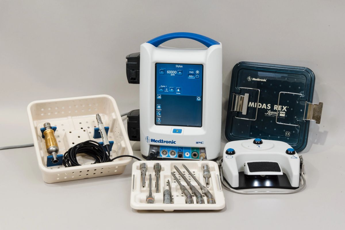 Medtronic Midas Rex EM200 Stylus Drill Set with IPC System and 10 ...