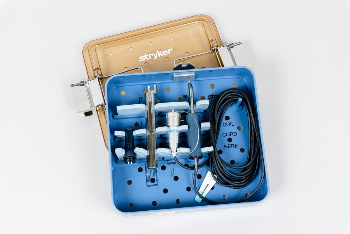 Stryker Sonopet Ultrasonic Aspirator 25kHz Angled Handpiece Set MPN ...