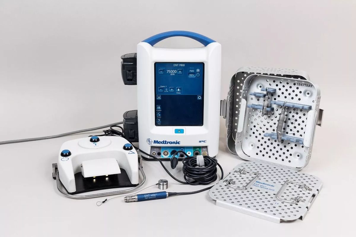 Medtronic ENT MR8 High Speed Otologic Drill Set