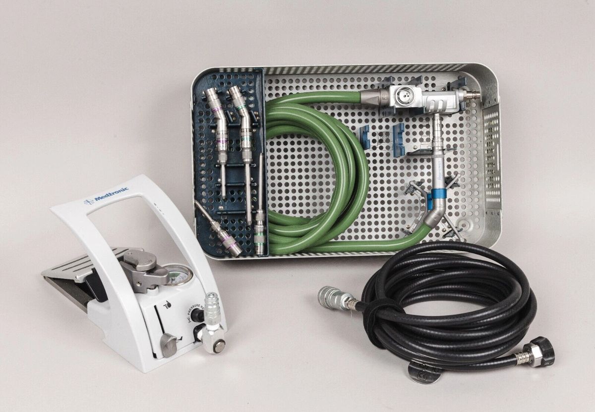 Medtronic Stealth-Midas Navigated MR7 PM700N Pneumatic Drill Set