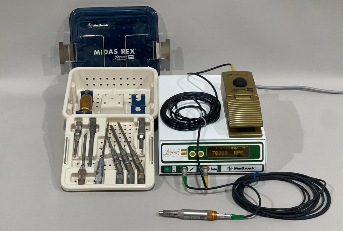Medtronic Midas Rex EM100 Legend EHS Drill Set