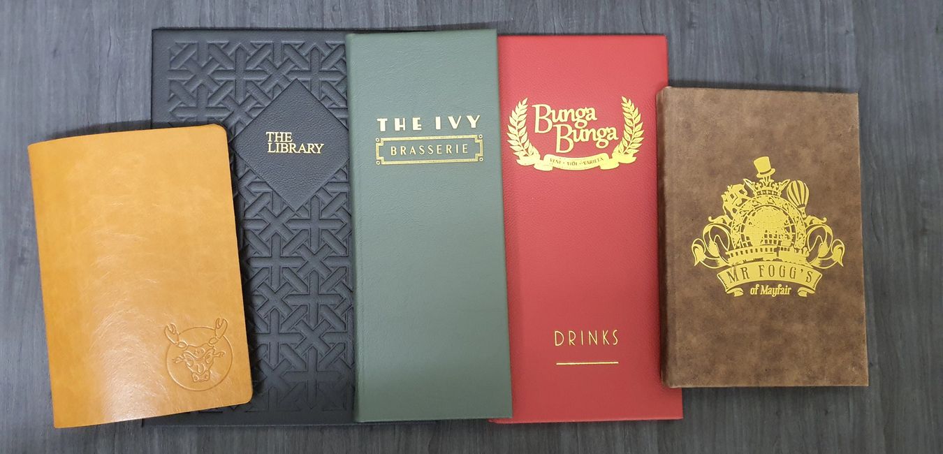 Menu Materials | The Carrick Leathergoods co ltd