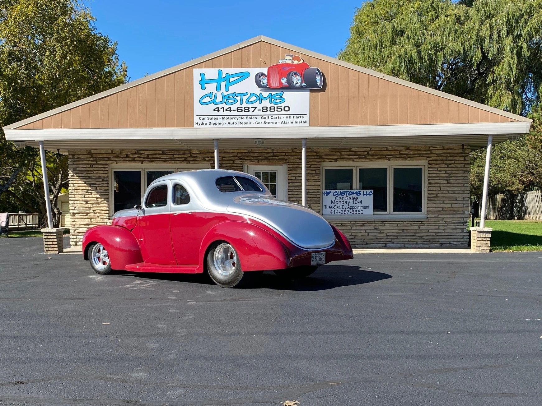 HP CUSTOMS LLC - Street Rods, Harley Parts and Accessories