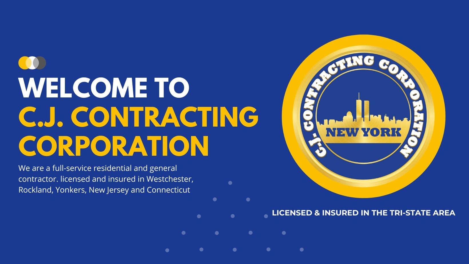 Residential and Commercial General Contractor | CJ Contracting Corp.