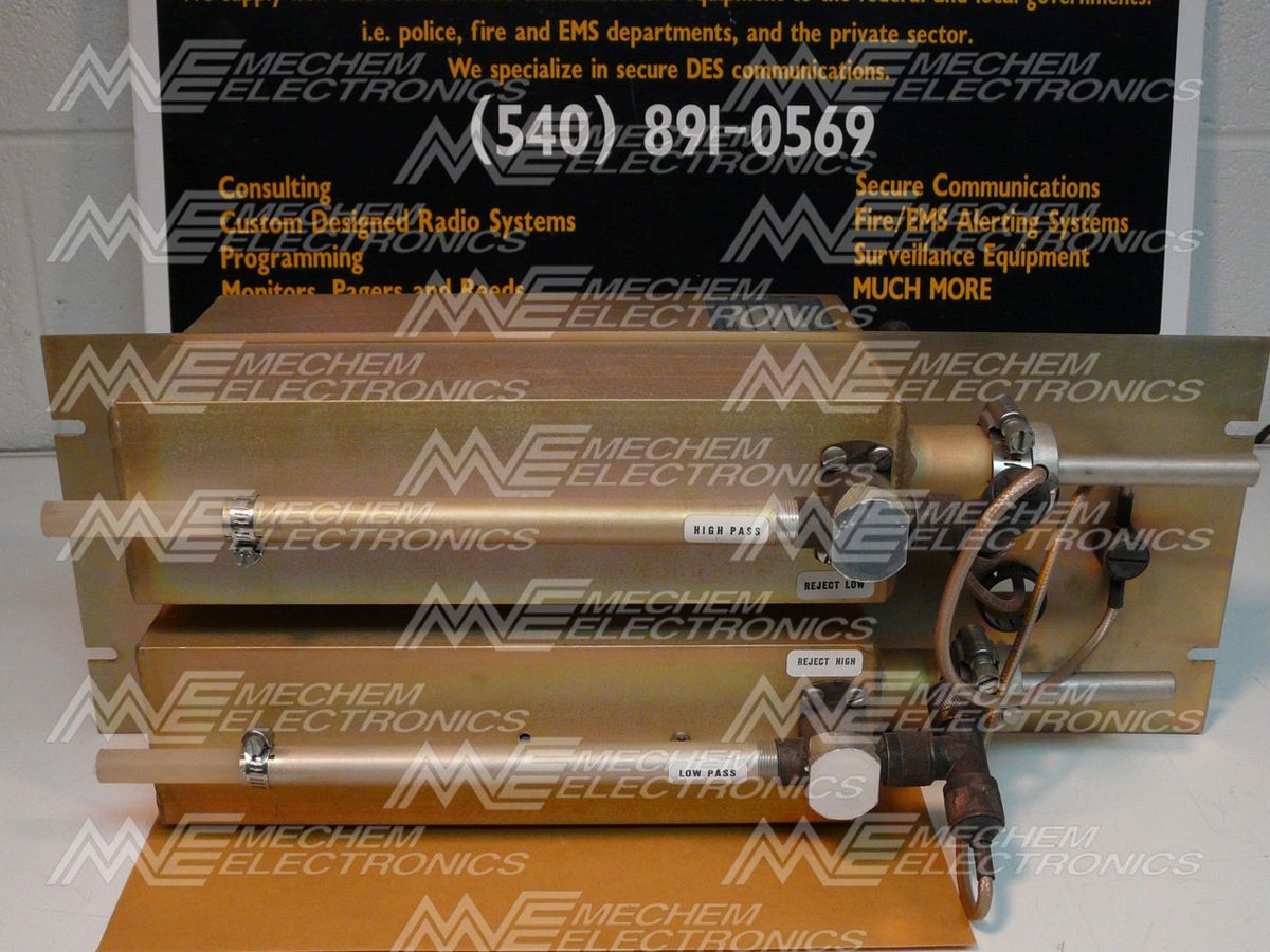 Sinclair R215DR VHF BP BR Duplexer