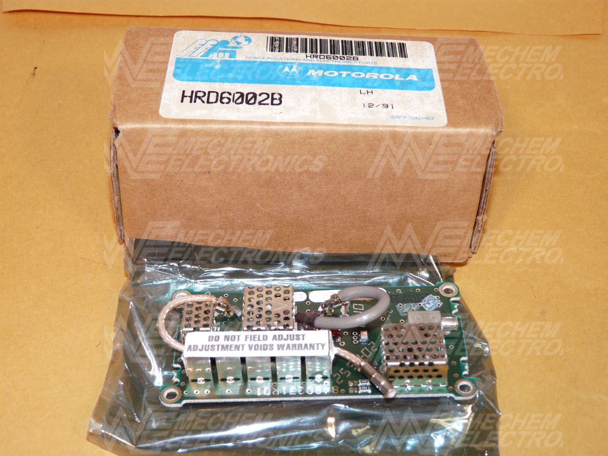 Motorola HRD6002B Spectra VHF RX F.E.