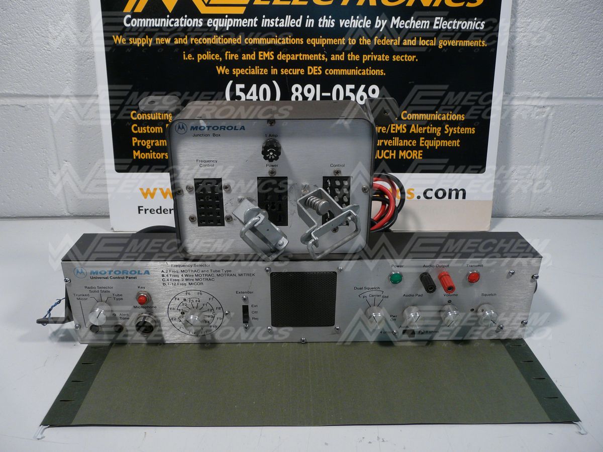 Motorola RTC1000A Mobile Radio Control Panel